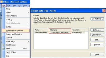 Transferring E-Mail Data to the New Computer for Outlook, Windows (Live ...