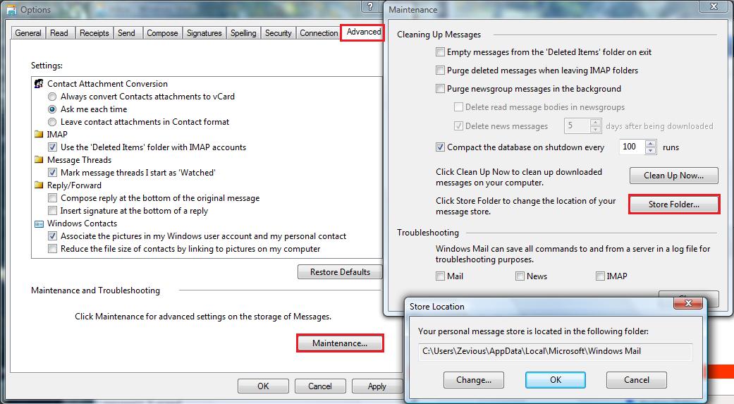 Transferring E-Mail Data to the New Computer for Outlook, Windows (Live ...